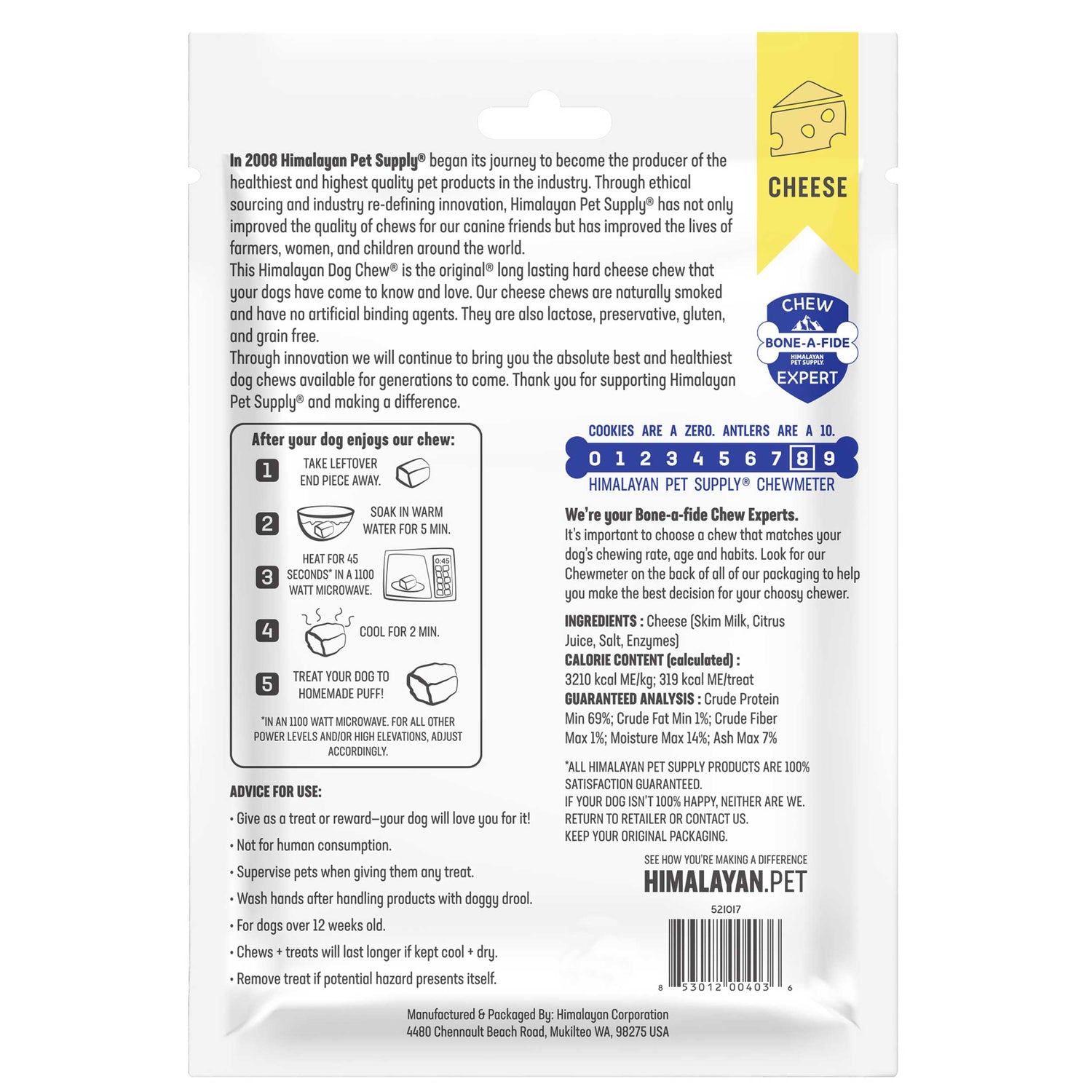 Himalayan Dog Chew® | Cheese